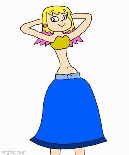 Sporty belly dancing her SEXY skirt! - Imgflip