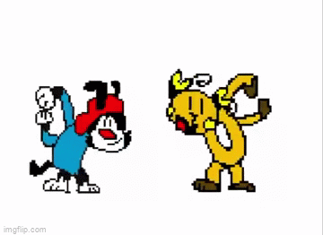 Classic Raichu & Wakko Dancing - Imgflip