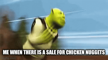 chicken nuggies - Imgflip