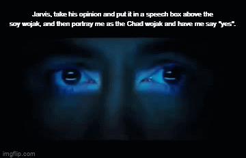 If you potray yourself as a "chad" there's more of chance that you look ...