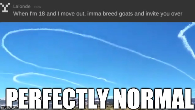 Image tagged in perfectly normalidad - Imgflip