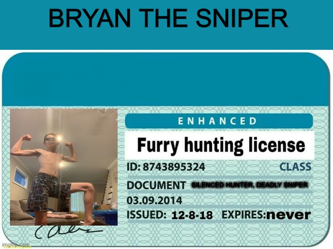 What Is A Furry Hunting License at Angela Link blog