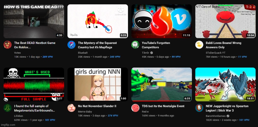 youtube recommendation - Imgflip