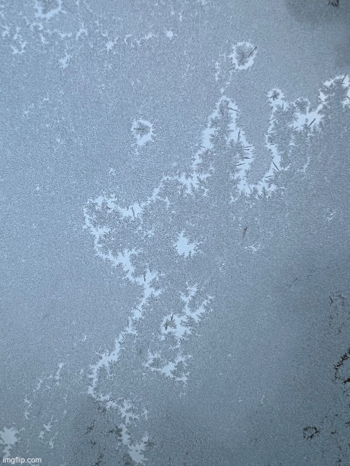 Ice on the windshield - Imgflip