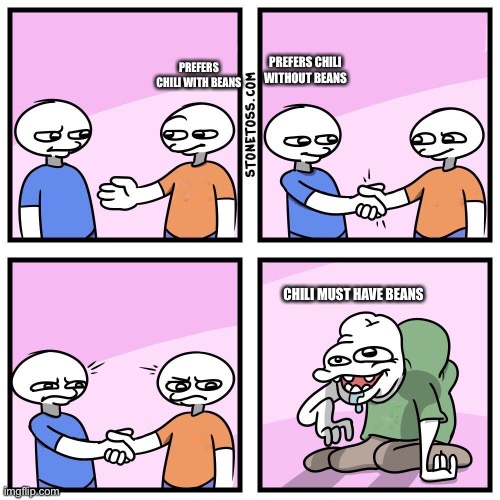 Two guys shake hands - Imgflip