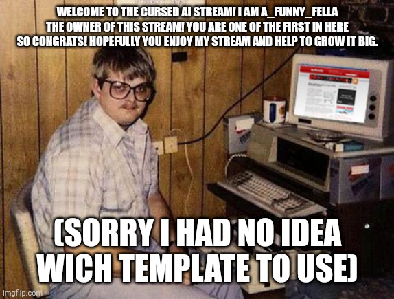 NEW STREAM POGGERS! - Imgflip