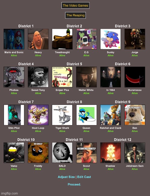 THE BATTLE OF THE GAME AWARDS 2022!!!!!!!! - Imgflip