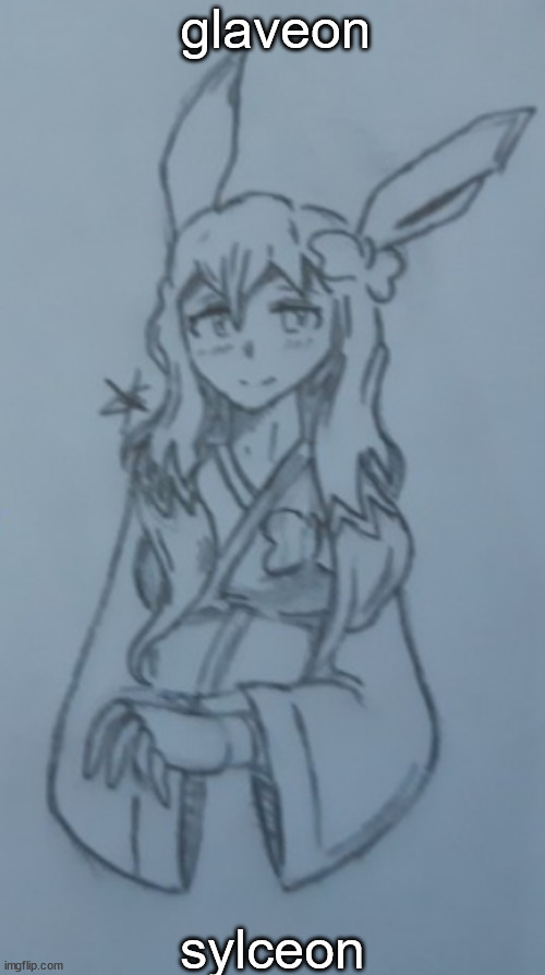 sylceon drawn by shadow skul - Imgflip