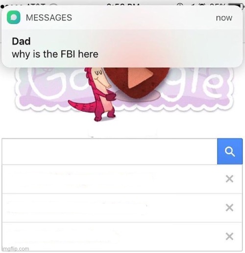 why is the FBI here - Imgflip