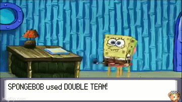 SPONGEBOB USE DOUBLE TEAM - Imgflip