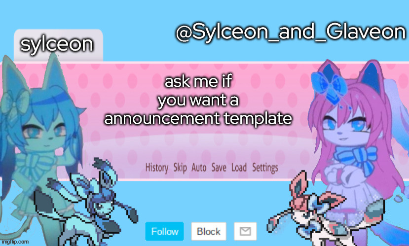 Sylceon_and_Glaveon 2.0 - Imgflip