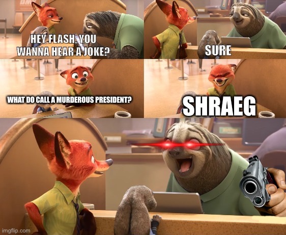 Hey Flash, you wanna hear a joke? (one liner version) - Imgflip