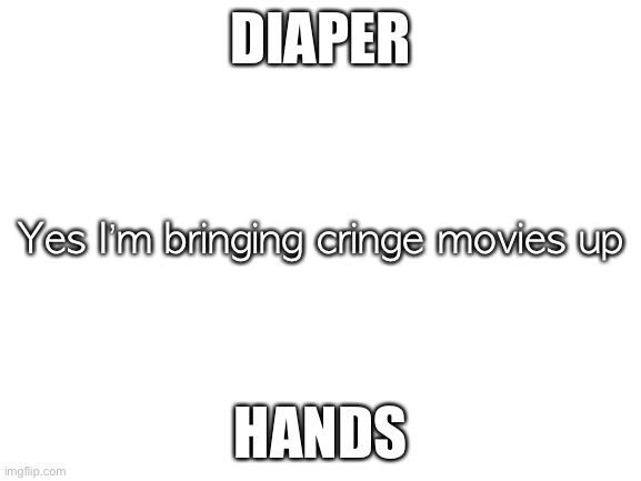 Blank White Template - Imgflip