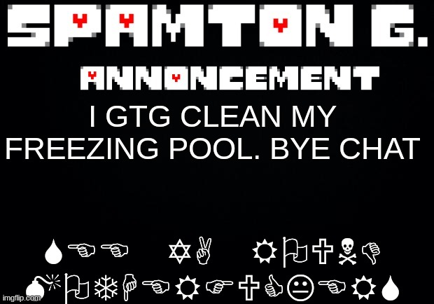 Spamton announcement temp - Imgflip