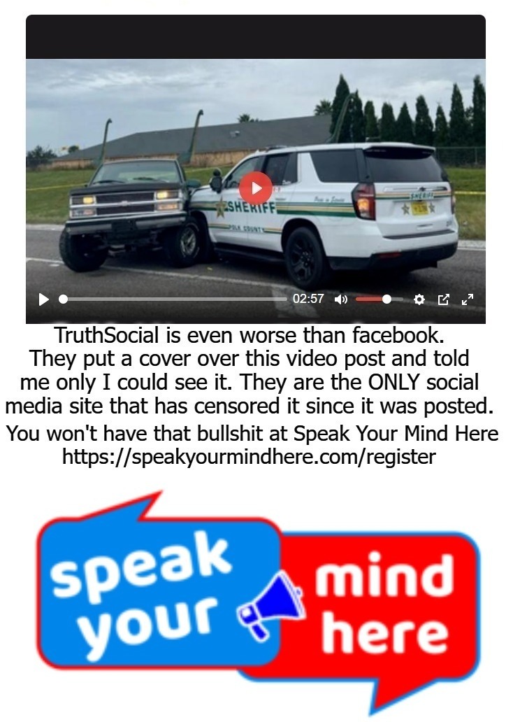 You Won't Find This Bullshit at Speak Your Mind Here - Imgflip