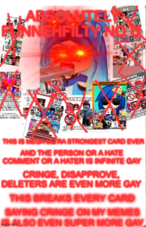 The STRONGEST NO U CARD in The TriUNIVERSE - Imgflip