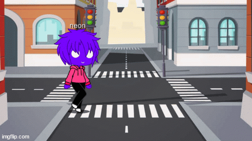 neon walking - Imgflip