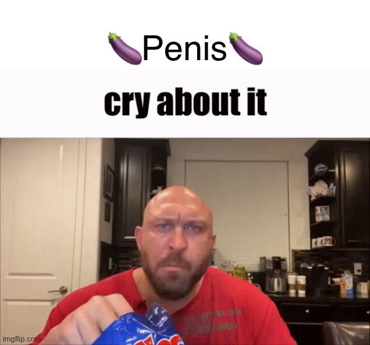 Cry about it - Imgflip