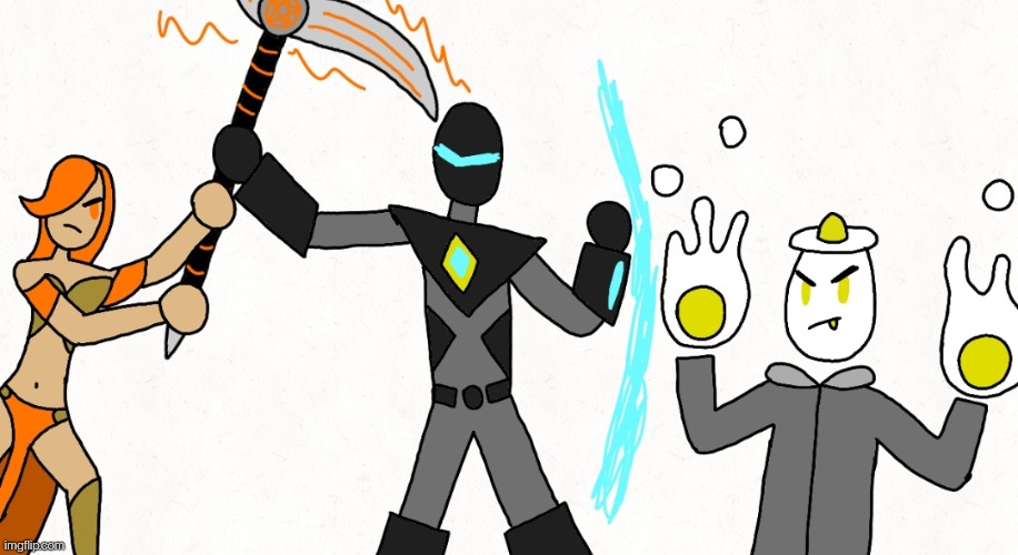 "sometimes I want him dead too, but *grunts* you need to- CALM DOWN ...