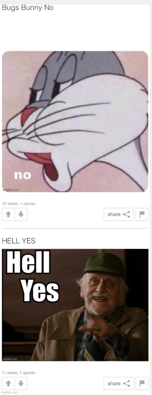 Is it no or yes-? - Imgflip