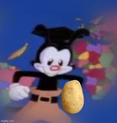 Hot potato coming down - Imgflip