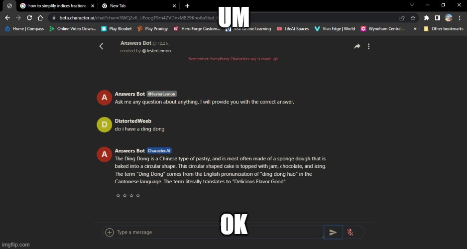 Answer bot - Imgflip