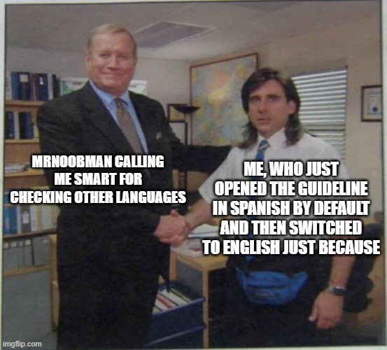 the office handshake - Imgflip