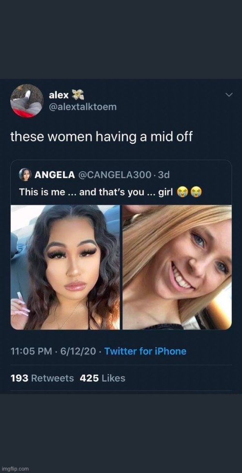 women mid off - Imgflip