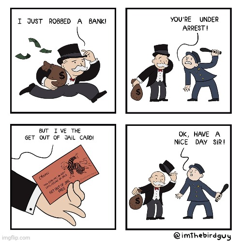 Get Out Of Jail Free Card Imgflip