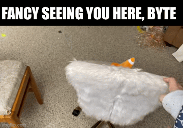 Byte isn’t there… *It’s just a burning memory intensifies* - Imgflip