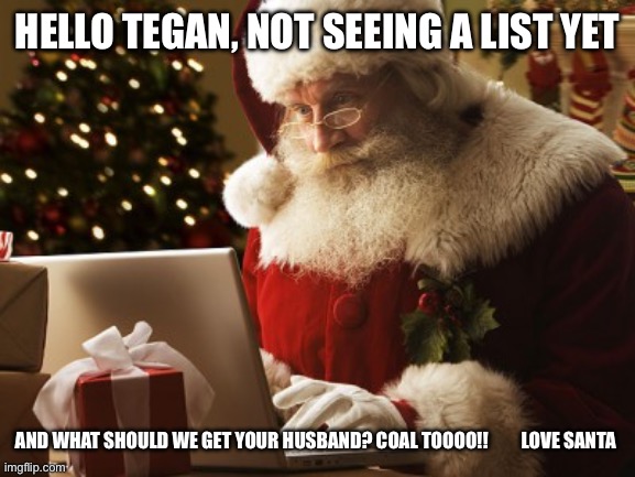 Santa computer - Imgflip