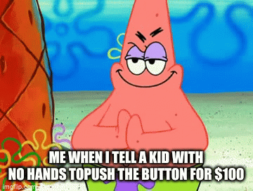 Evil Patrick - Imgflip