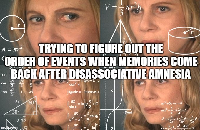 Let's search the background details of the memory for clues! : r/CPTSDmemes