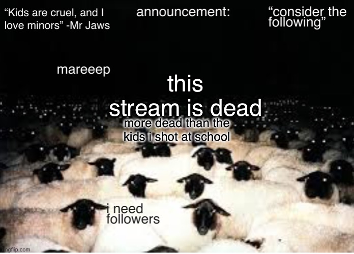 mareeep announcement temp v7 - Imgflip