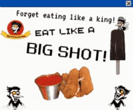 forget eating like a king - Imgflip
