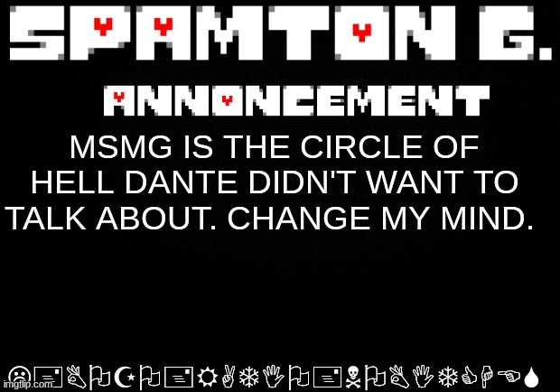 Spamton announcement temp - Imgflip Spamton announcement temp - Imgflip