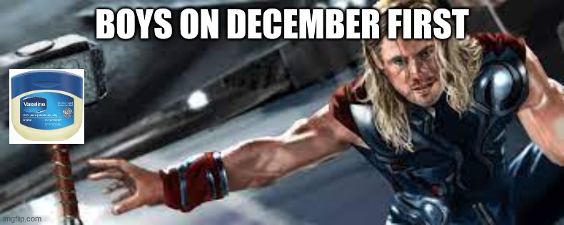 boys on december first - Imgflip