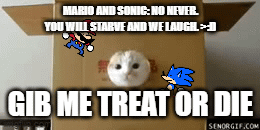 GIB ME TREAT - Imgflip