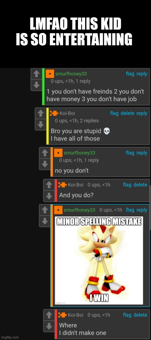 Underage user be like - Imgflip