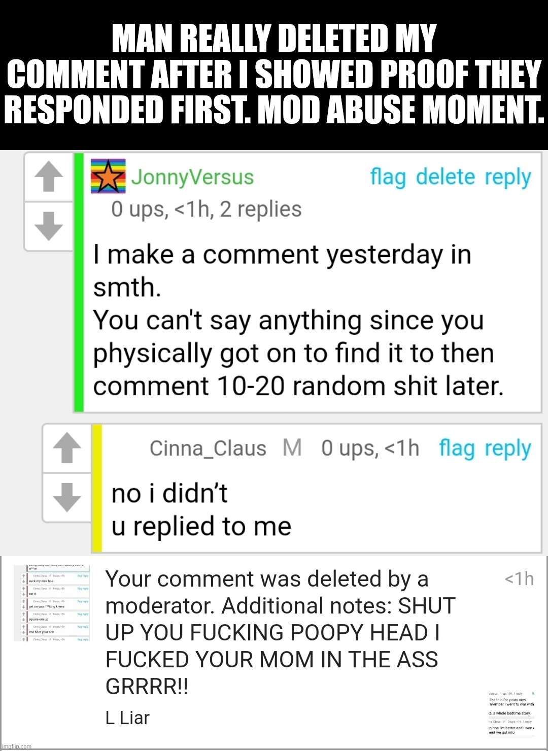 4k mod abuse - Imgflip