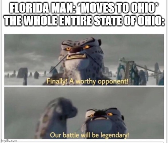 Florida Man Vs Ohio Imgflip