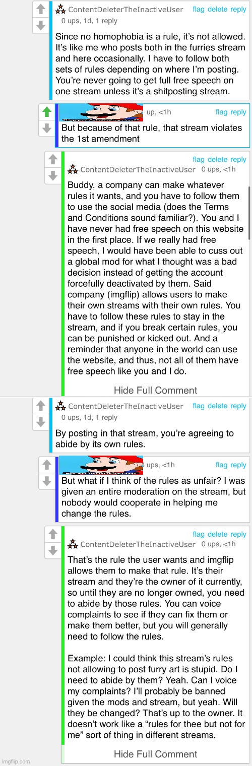 Stream Rules moment (I feel like I explained this too poorly) - Imgflip