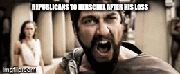 Republicans and Herschel Walker - Imgflip