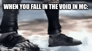 Kratos falling - Imgflip