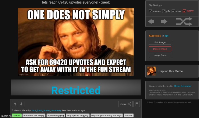 a little social experiment - Imgflip
