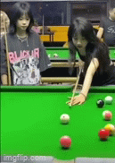 When Your Pool Skills Aren't Much Better - Imgflip