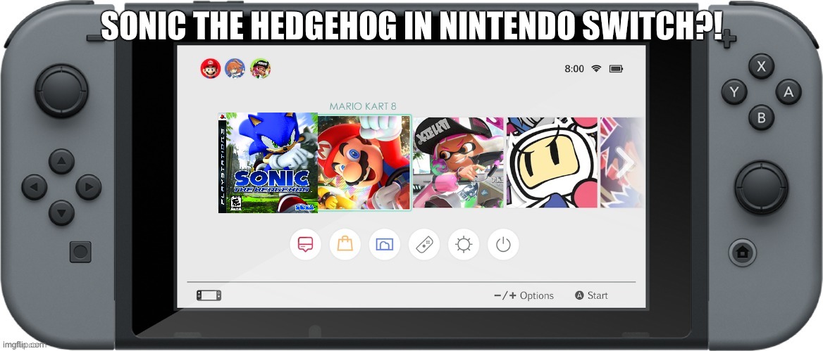 Nintendo Switch Home Menu - Imgflip