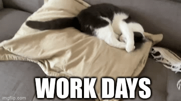 Work days - Imgflip