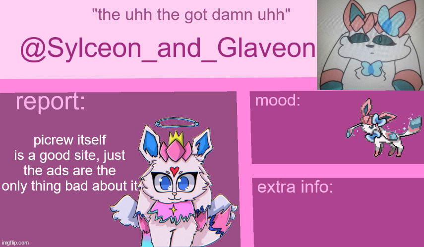 sylceon_and_glaveon 7.0 - Imgflip