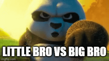 Small v big - Imgflip